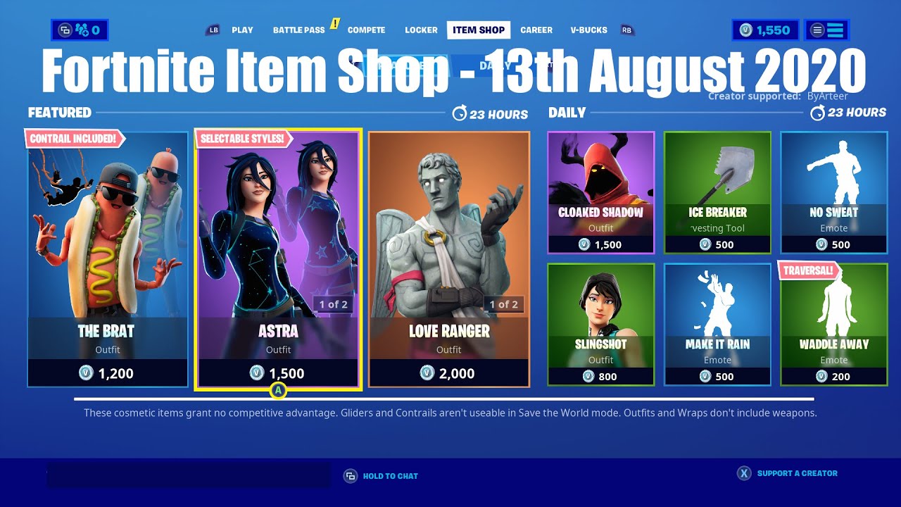 (RETURNED) ASTRA SKIN! + ICEBREAKER PICKAXE!! - Fortnite Item Shop ...