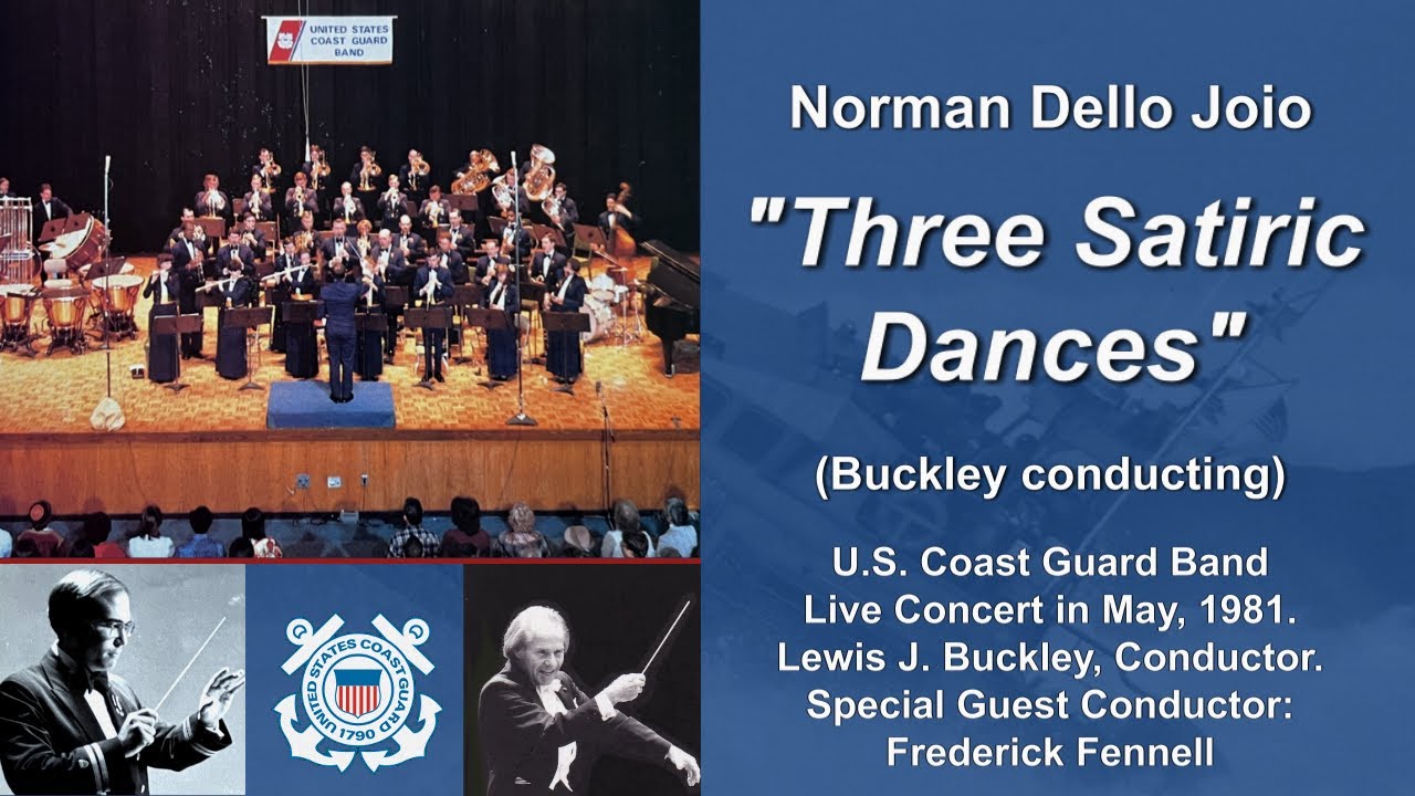Norman Dello Joio: "Three Satiric Dances" - Frederick Fennell ...
