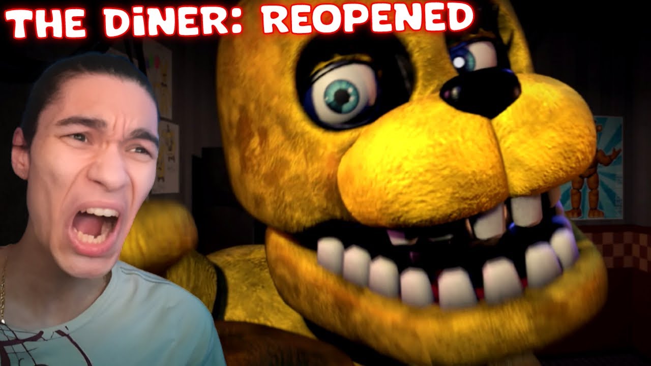 TRAPPED IN DINER WITH THESE ANIMATRONICS | The Diner: Reopened - YouTube