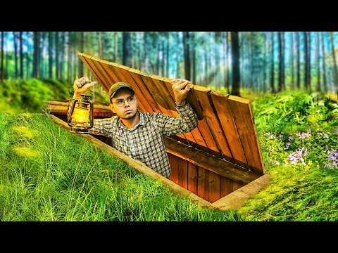 МЫ ПОЛНОСТЬЮ ЗАКОПАЛИ ДОМ ПОД ЗЕМЛЮ! | Микро-Землянка ЧАСТЬ 5