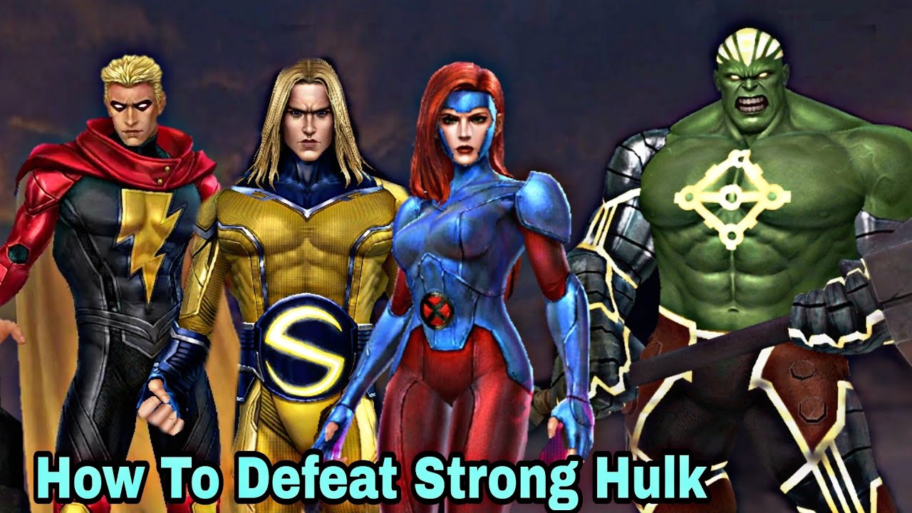 How To Defeat Strong Hulk - Marvel Future Fight - YouTube