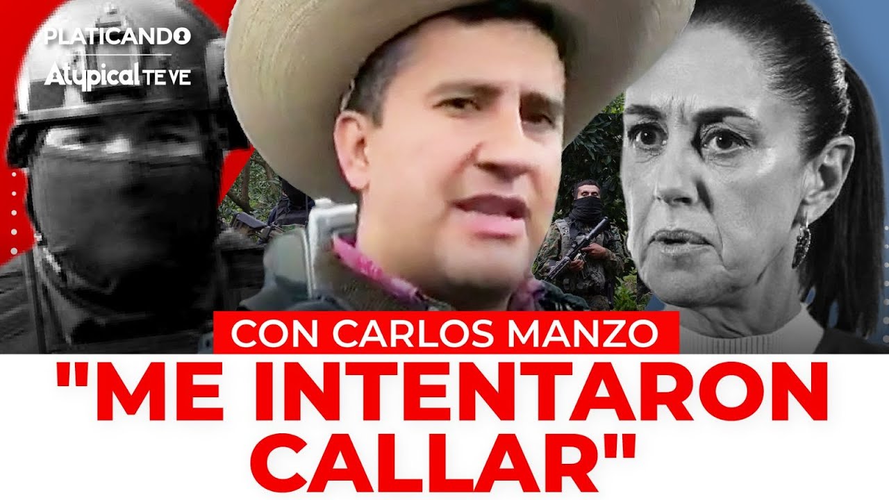Carlos Manzo, alcalde de Uruapan, destroza a Sheinbaum y su estrategia de seguridad - YouTube