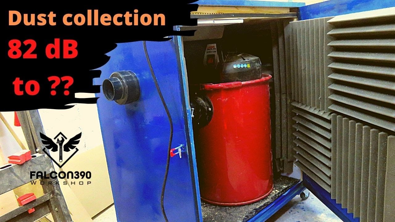 Dust collection system enclosure for my CNC. - YouTube