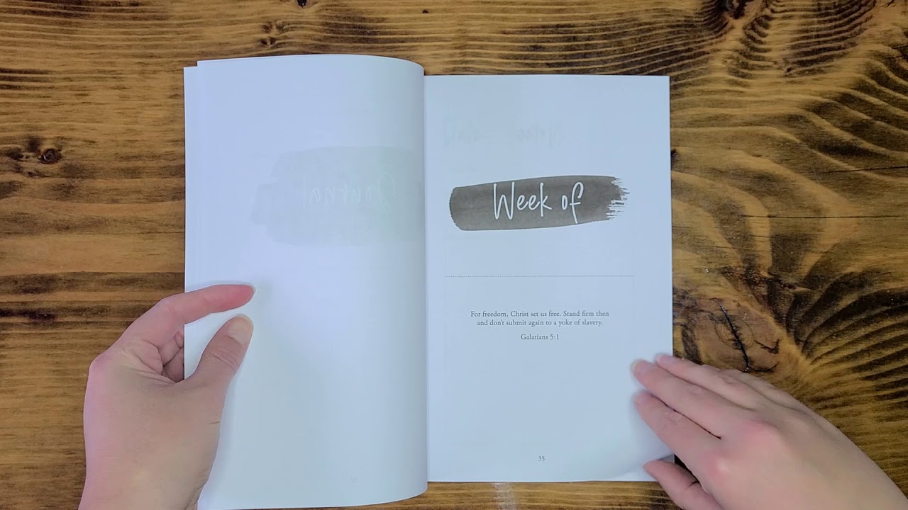 Reflective Bible Journal - YouTube