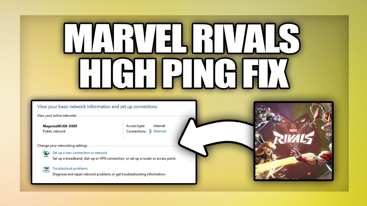 Marvel Rivals how to fix High Ping or Connection Issues - Tutorial ...