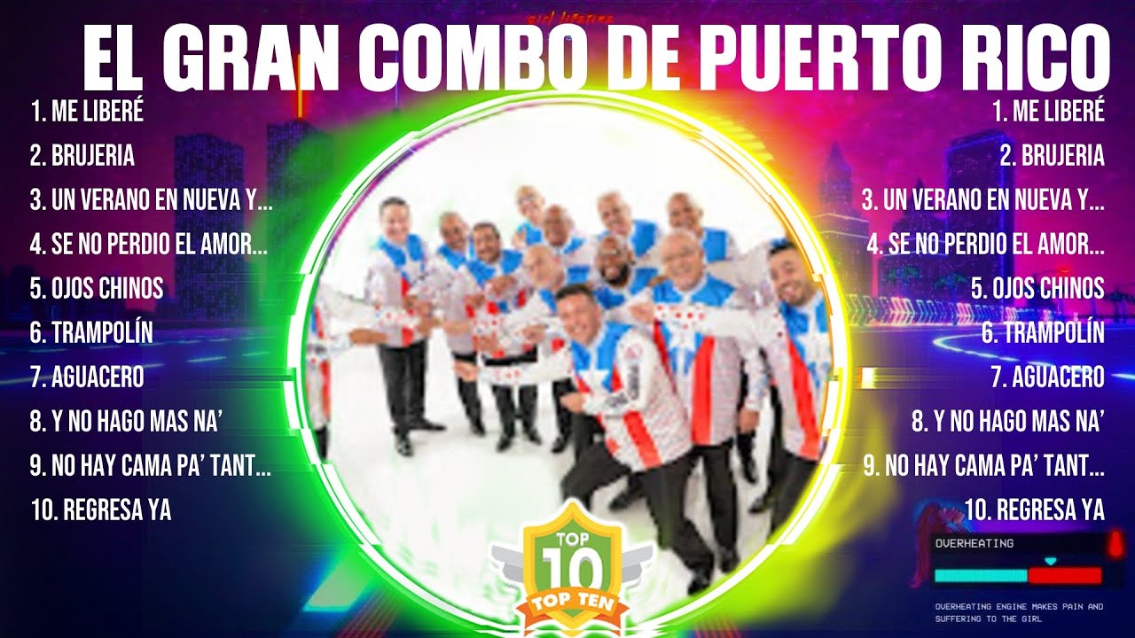 El Gran Combo de Puerto Rico ~ 10 Grandes Exitos, Mejores Éxitos ...