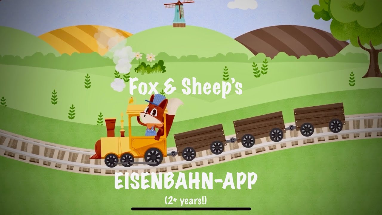 Fox & Sheep's EISENBAHN-App (2+ years!) - YouTube