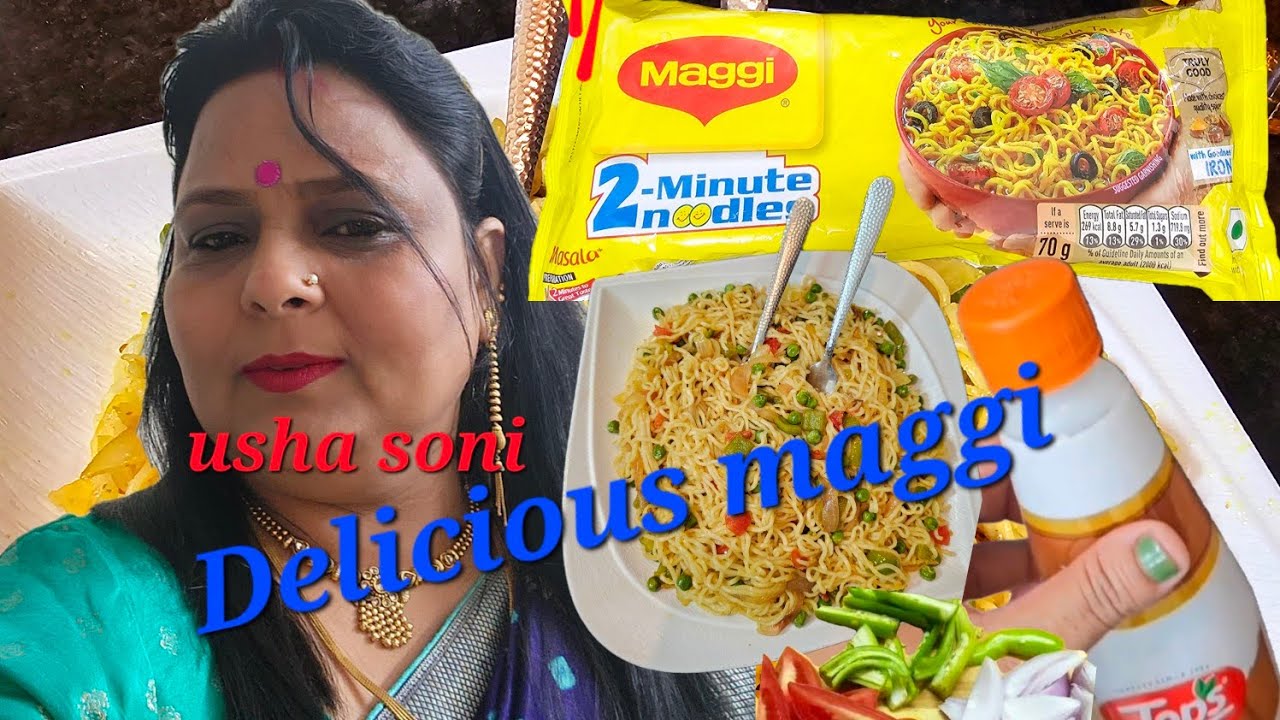 Delicious maggi /perfect masala maggi / उंगलियाॅ चाटने पर मजबूर कर देगी ...