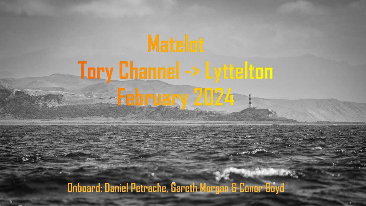 Tory Channel to Lyttelton onboard SV Matelot - YouTube