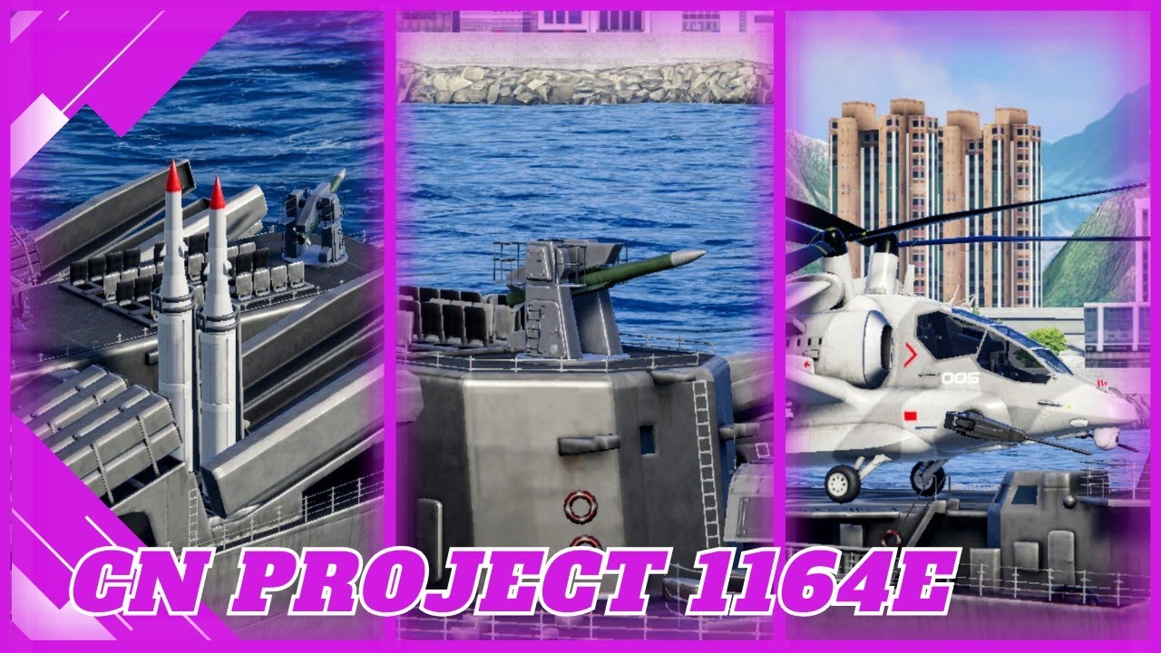 CN Project 1164E - Playing with my twin brother: Modern Warships (4K ...