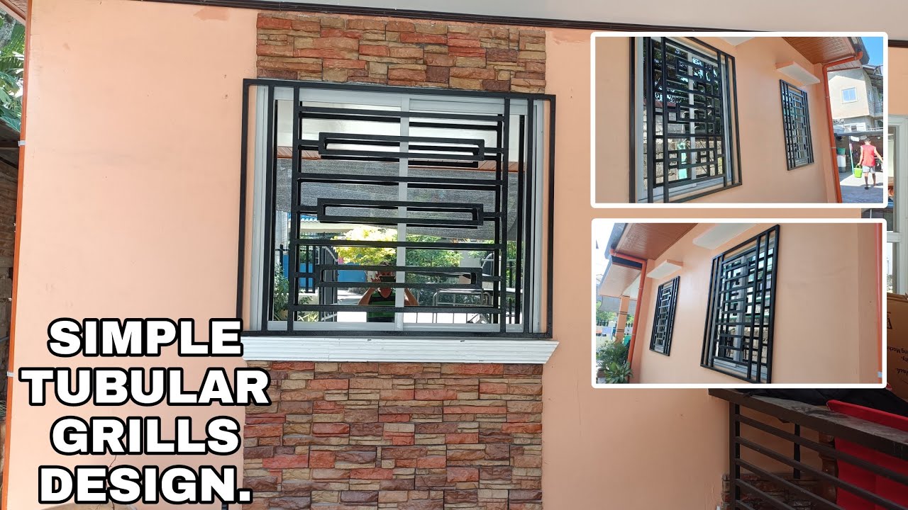 TUBULAR NA GAMIT SA PAGGAWA NG GRILLS MURA DOON.SIMPLE GRILLS DESIGN ...