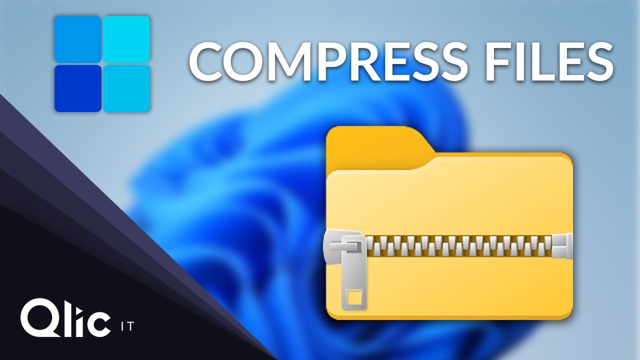 How to Compress Files in Windows 11 - YouTube