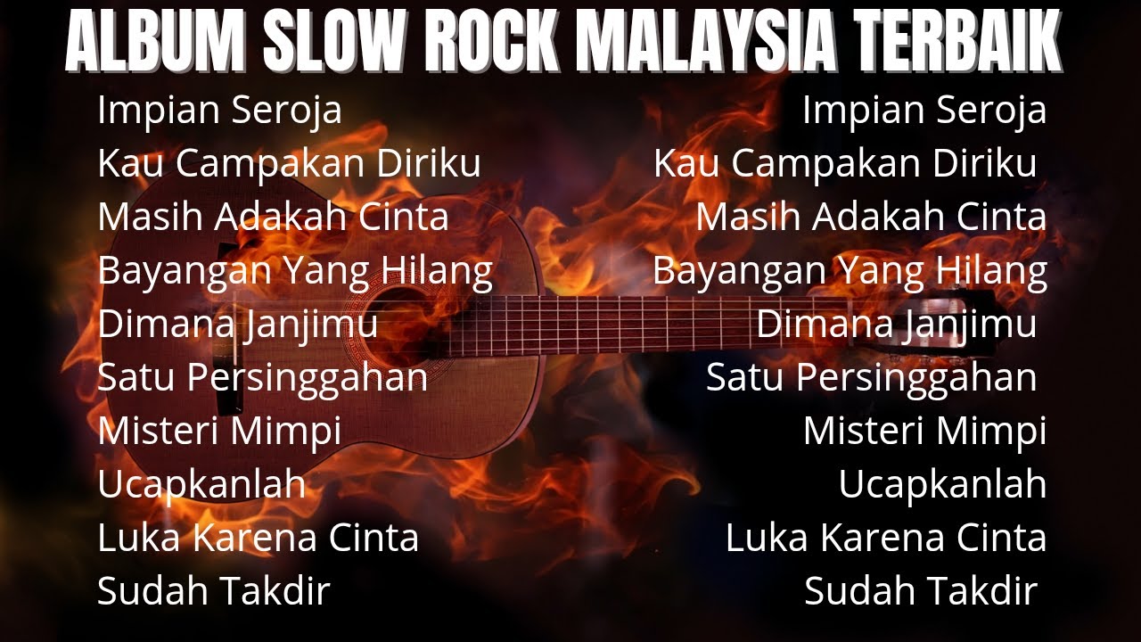 Album Slow Rock Malaysia Terbaik 2025 | Slow Rock Malaysia Terbaru dan ...