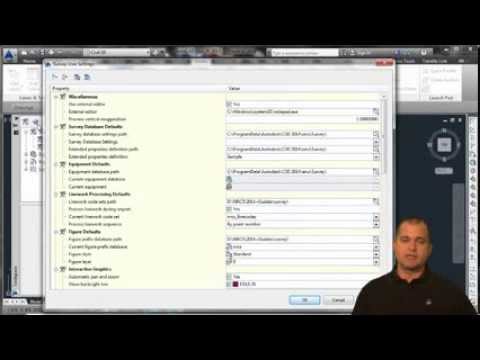 AutoCAD Civil 3D Survey Functionality - YouTube