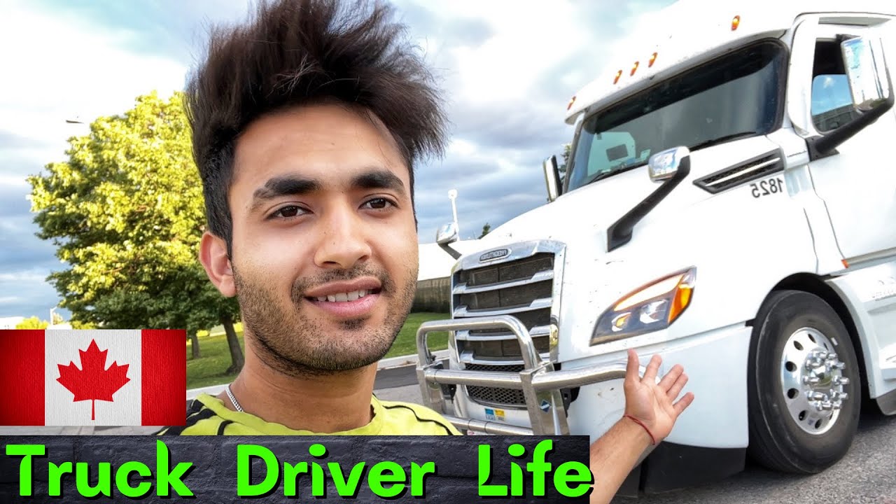A Day in My Life With A TRUCK DRIVER | First Time Experience | Truck ...