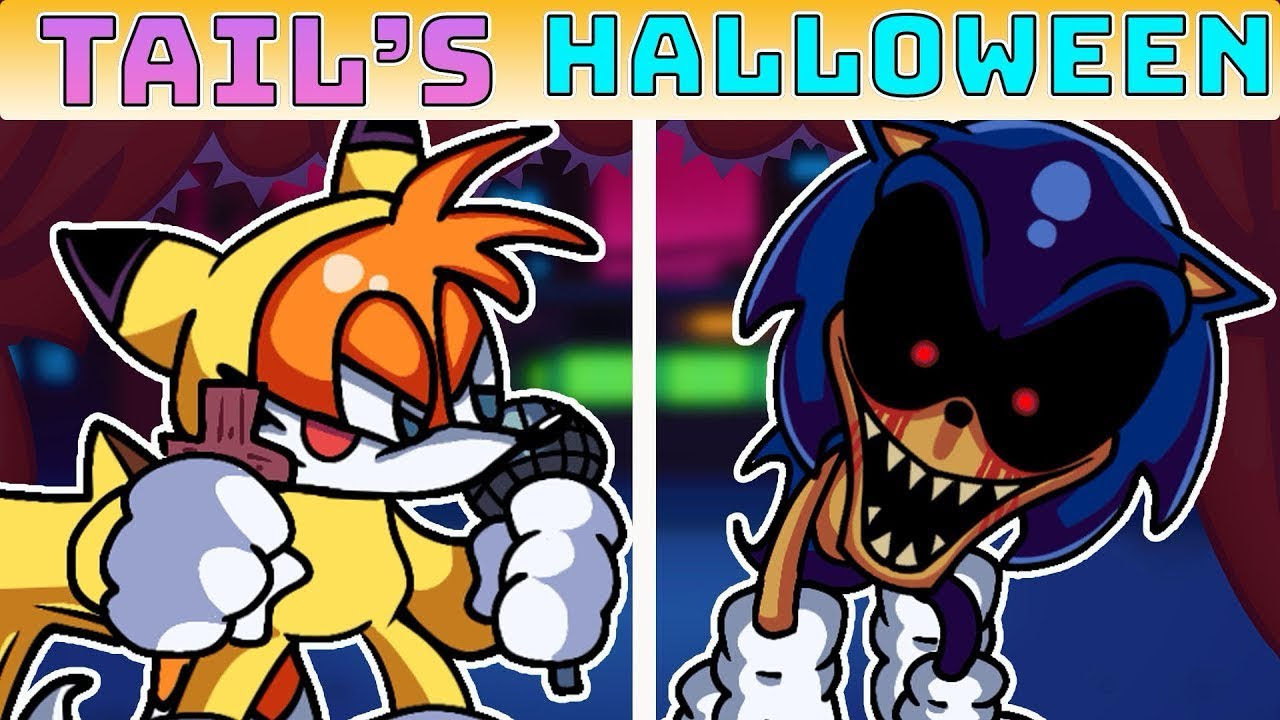 #FridayNightFunkin - Tails Halloween! (+CUTSCENE) #fnfmods #fnf2025 # ...