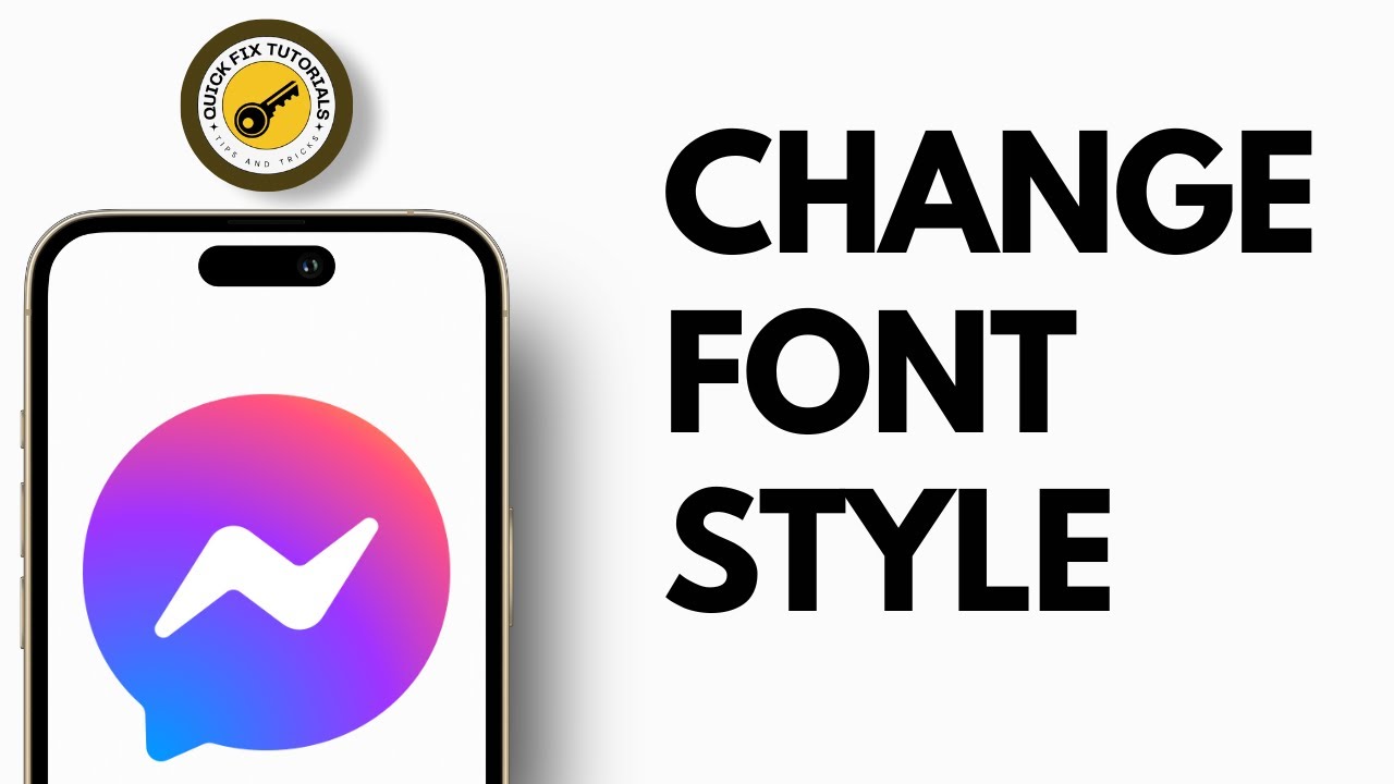 How To Change Messenger Font Style On iPhone - YouTube