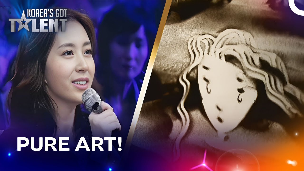 A Story in Sand: Kim Ha-jun’s Magical Performance! | Korea's Got Talent ...