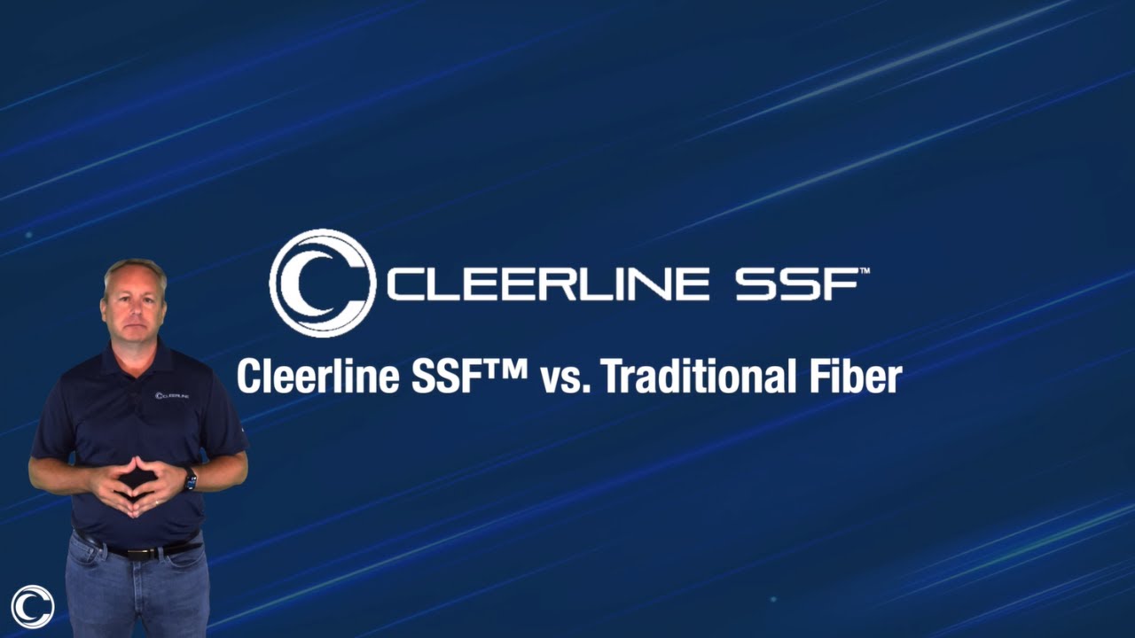 Cleerline SSF™ vs. Traditional Fiber - YouTube