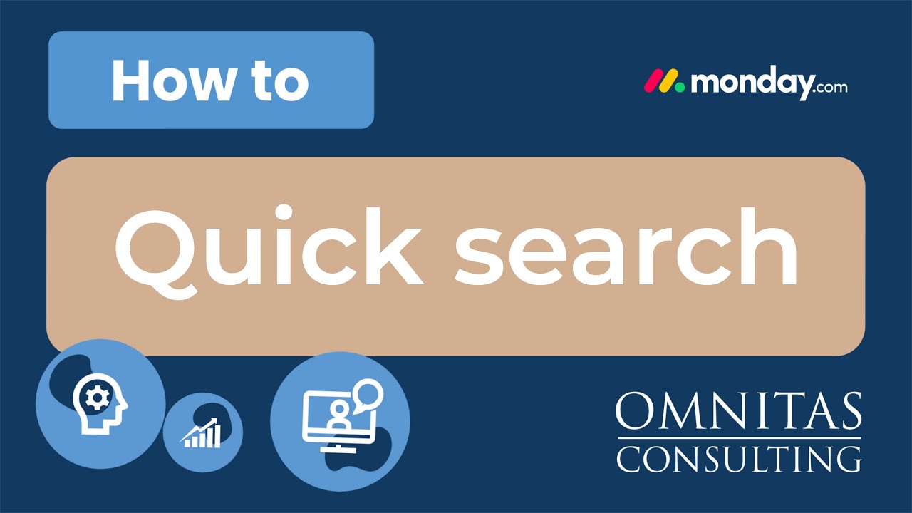 How To: Quick Search in monday.com - YouTube