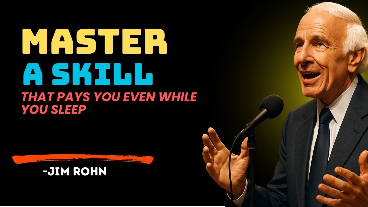 Master a Skill That Pays You Even While You Sleep | Jim Rohn Motivation ...