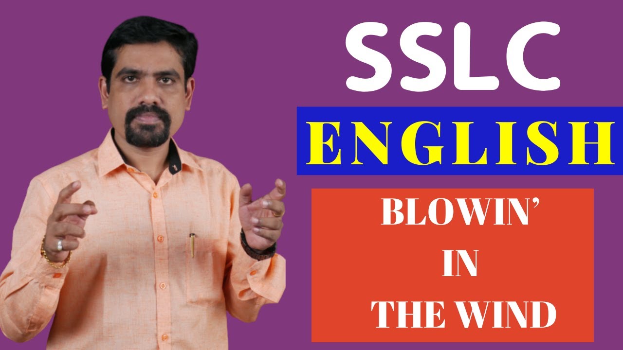 Kerala State Syllabus 10th Standard ENGLISH BLOWIN IN THE WIND kerala-state-syllabus-10th-standard-english-blowin-in-the-wind