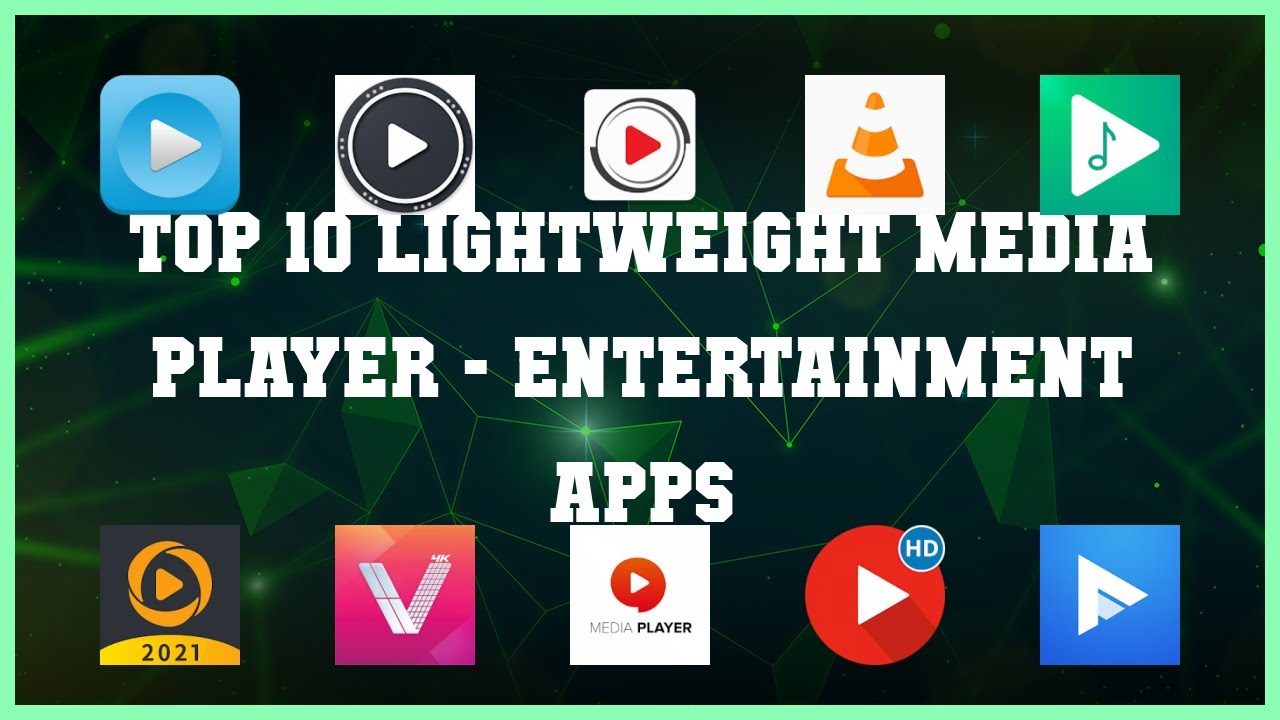 Top 10 Lightweight Media Player Android Apps - YouTube