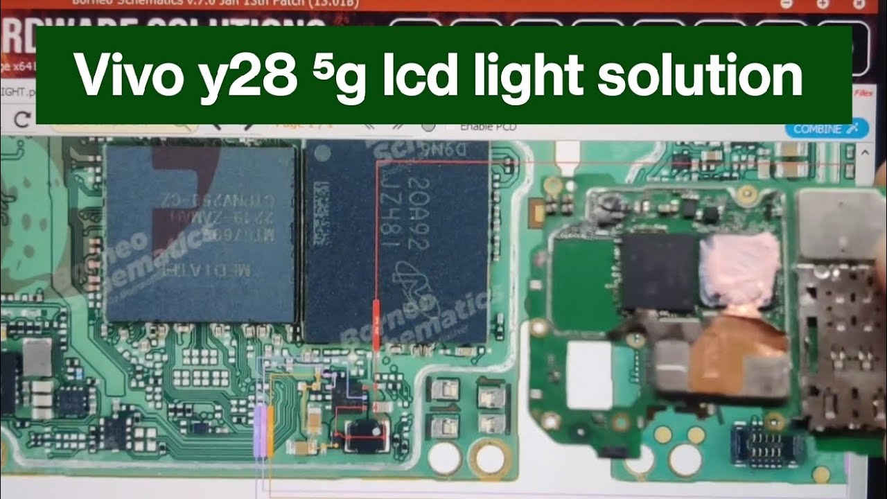 fix Vivo y28 5g lcd light/ low light/ light blinking #solution #vivo #vivoy285g #subscribe # ...