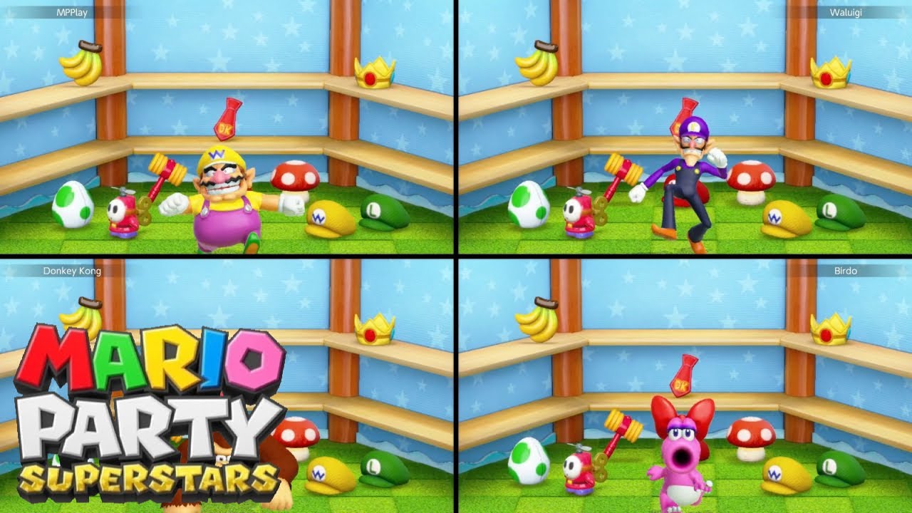 Mario Party Superstars Messy Memory Minigames Gameplay - YouTube