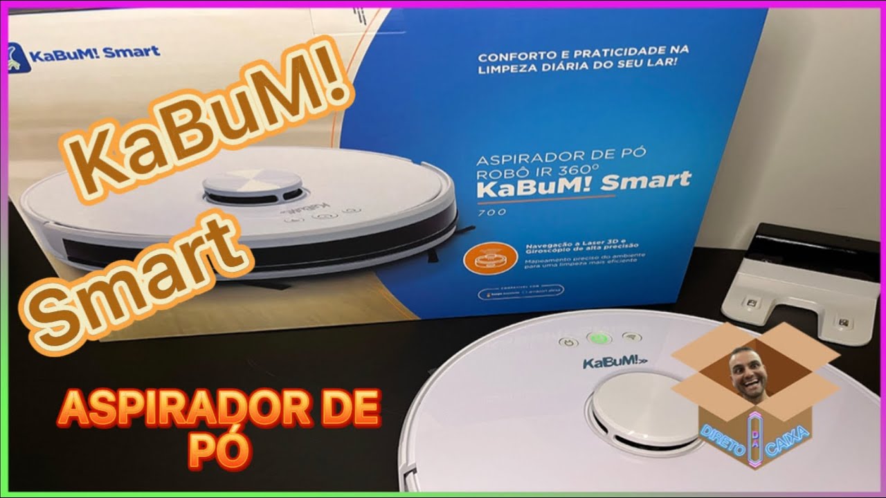 Conheça O ROBÔ ASPIRADOR De PÓ KaBuM! Smart 700!, 41% OFF