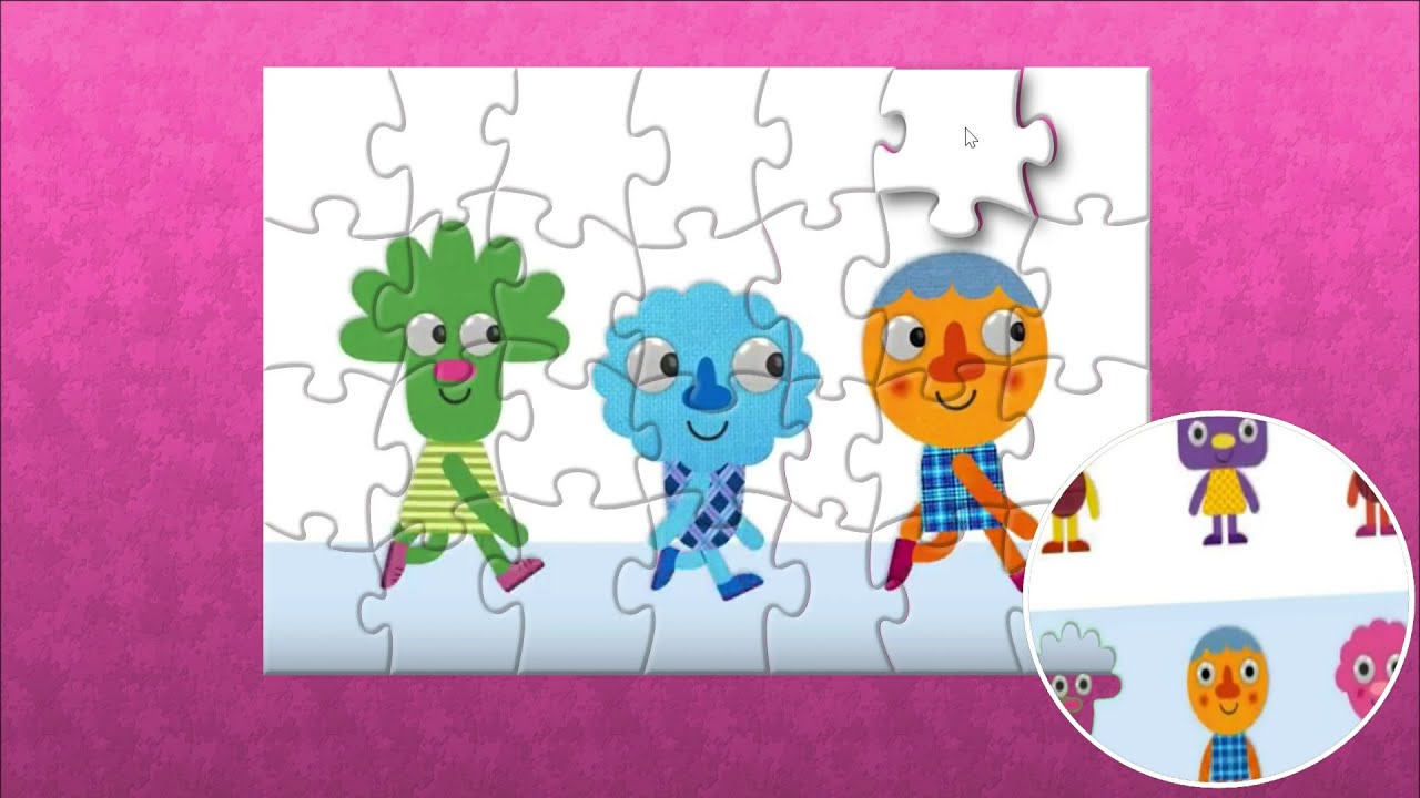 Follow Me Noodle & Pals Super Simple Songs puzzle - YouTube