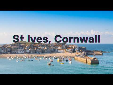 St Ives, Cornwall — Sinematik Seyahat Filmi