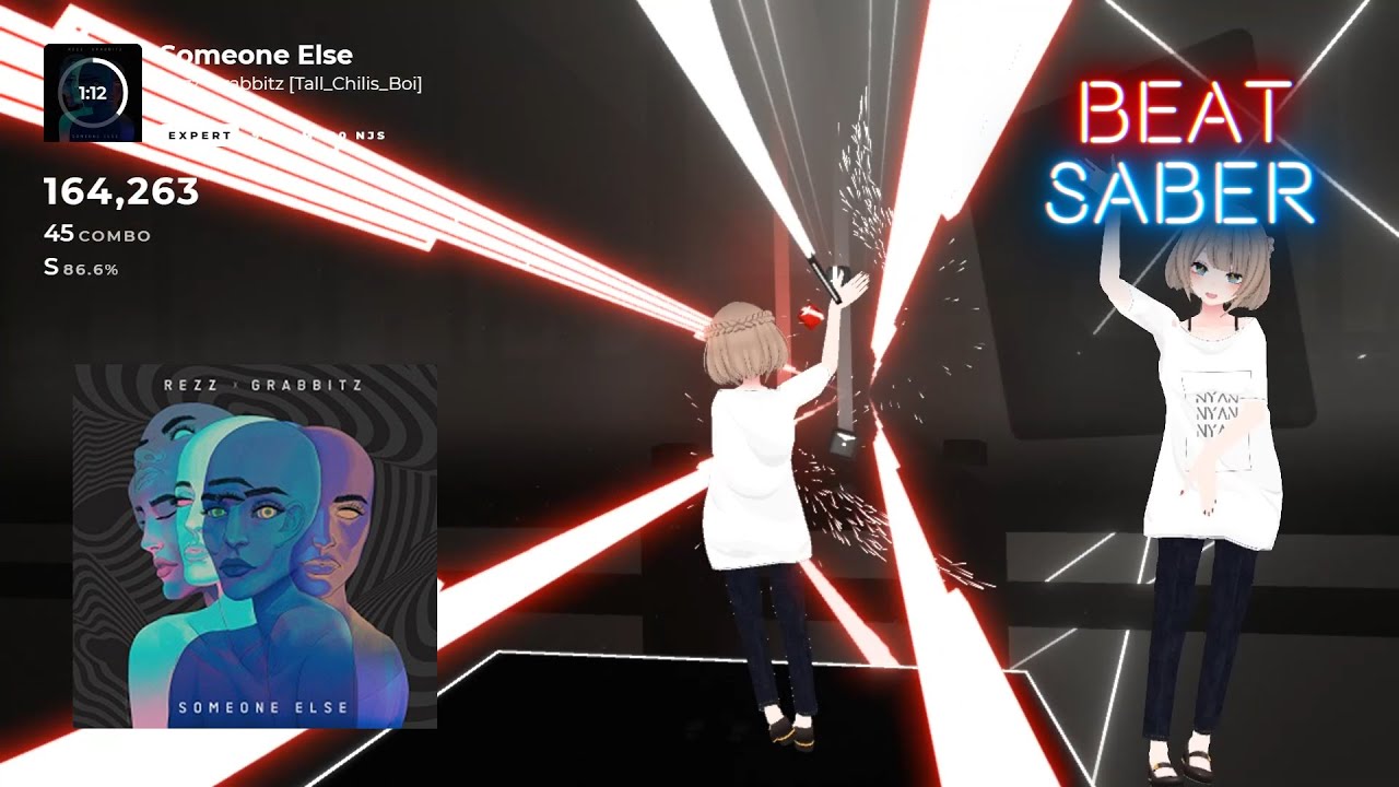 【Beat Saber】Rezz, Grabbitz - Someone Else - YouTube