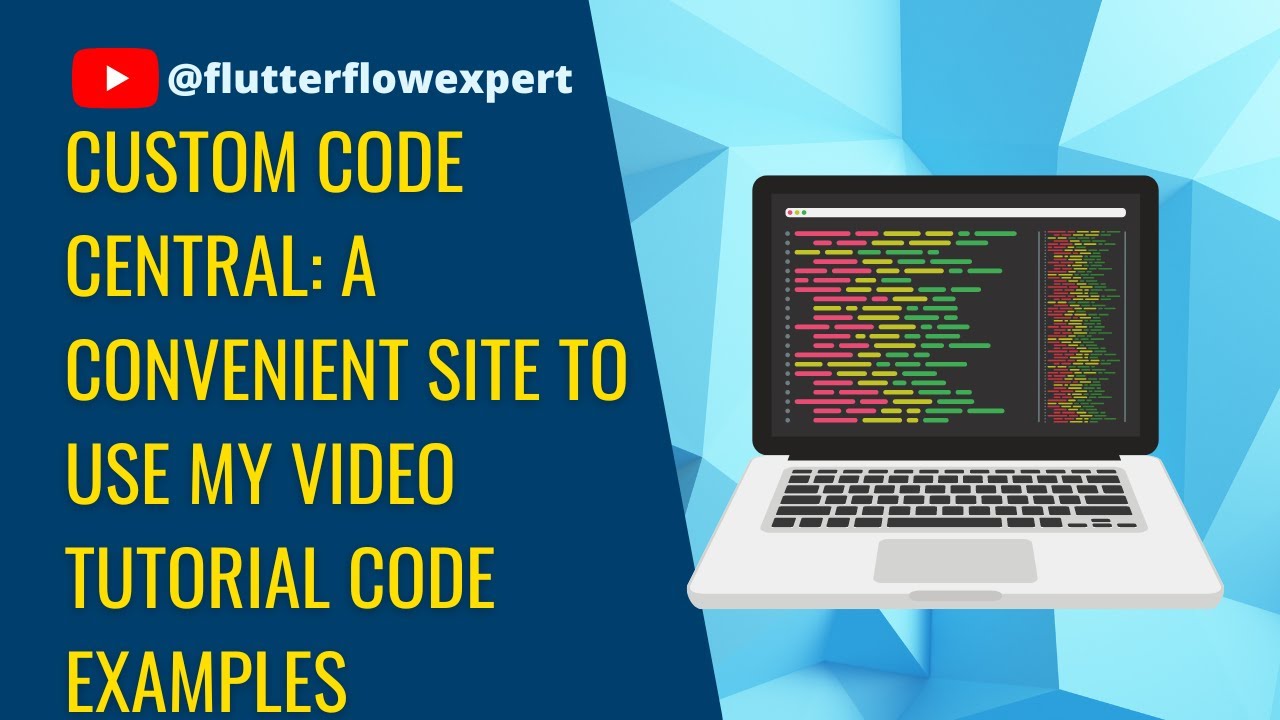 Custom Code Central: A Convenient Site to Use My Video Tutorial Code ...