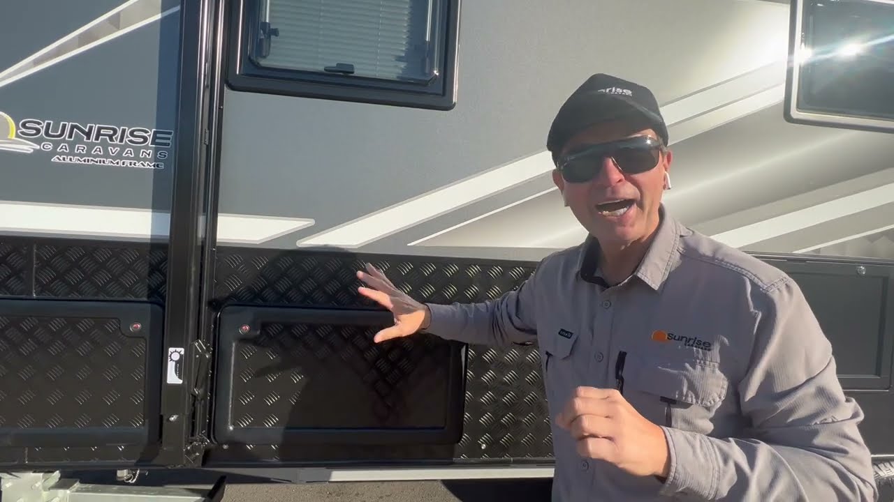 Sunrise Caravans Off-Road Family Adventure 17ft Caravan Walk Through ...