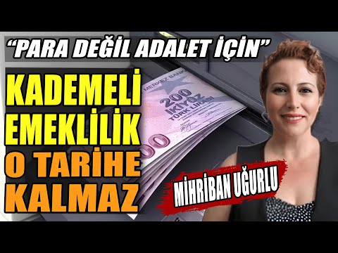 Kademeli Emeklilik O Tarihe Kalmaz | Emekçi Aç Emekli Aç | EMADDER Başkanı Mihriban Uğurlu Anlattı