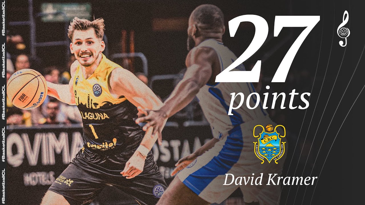 David Kramer (27 PTS) | Player Highlights | LLTF v SQBB | #BasketballCL ...