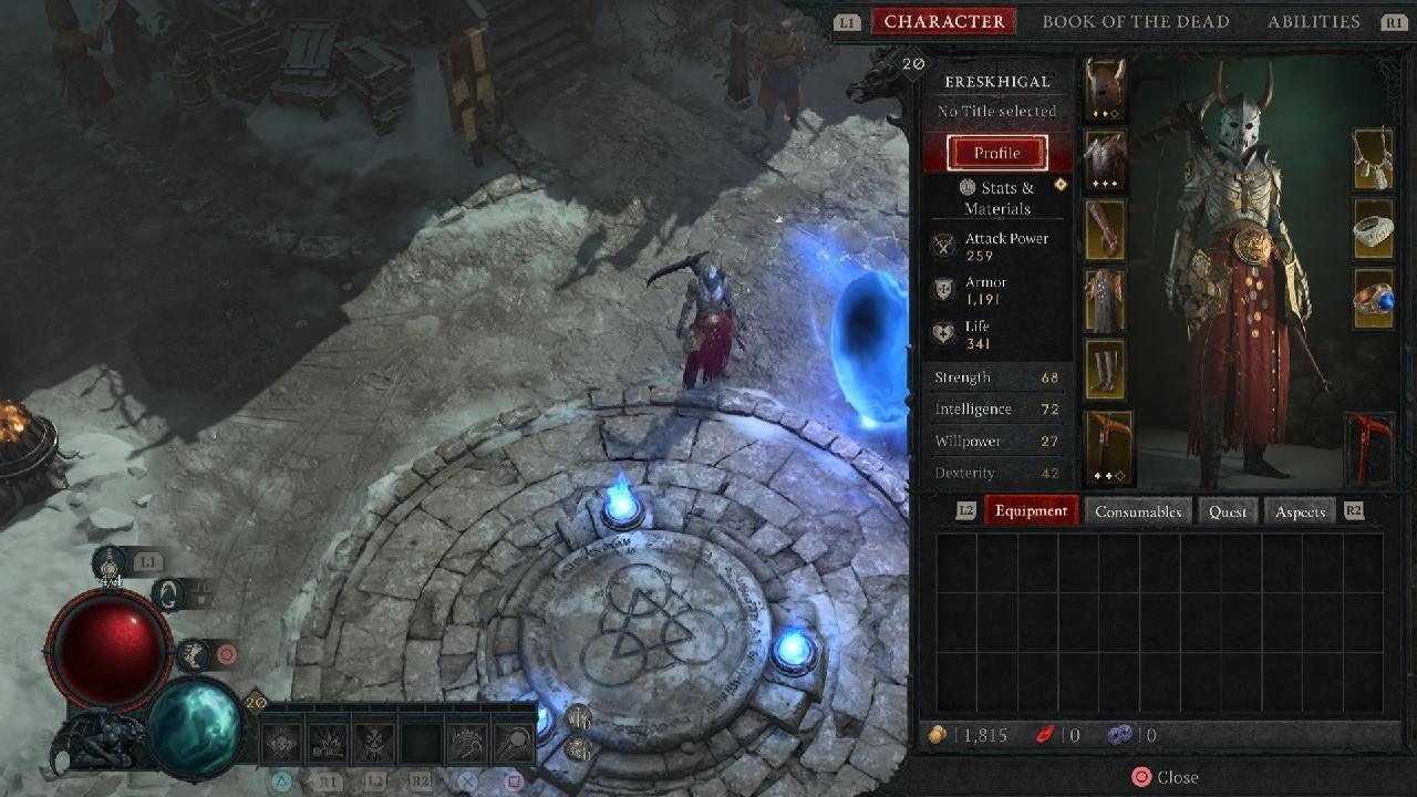 Diablo IV EDIT YOUR PROFILE - YouTube