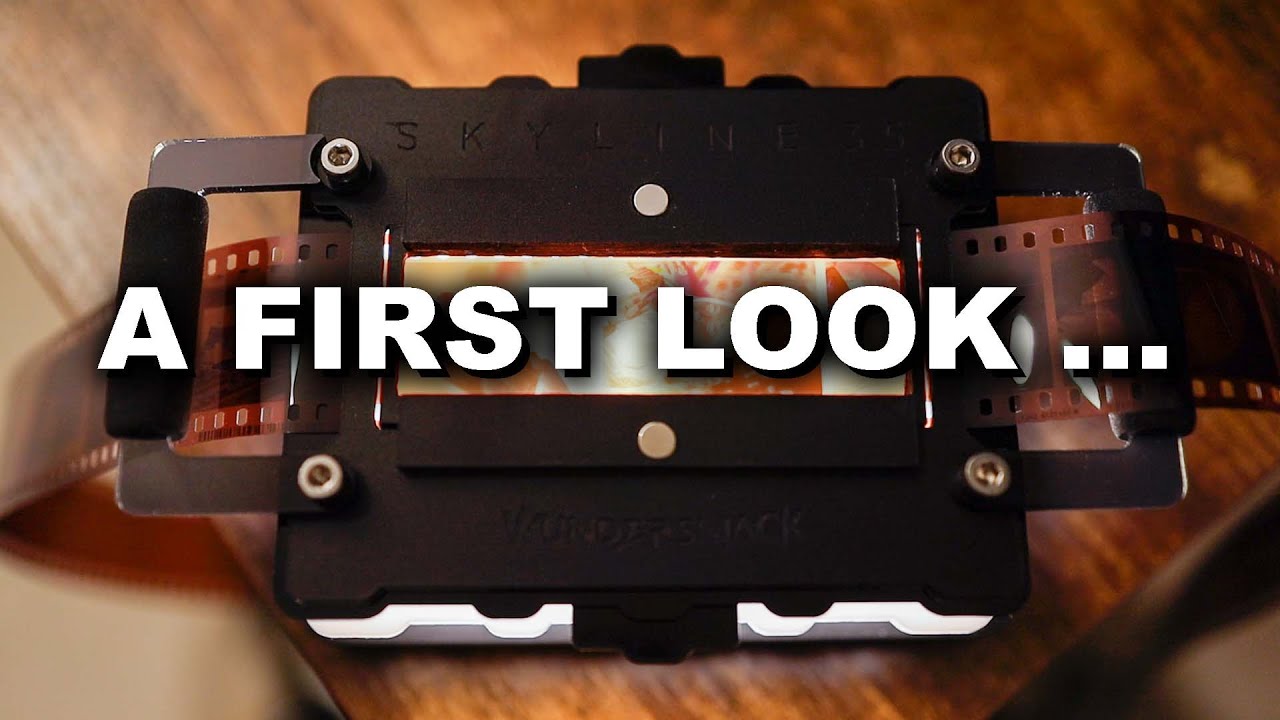 film scanning made easy ... the new film holder by Wundersmack - YouTube