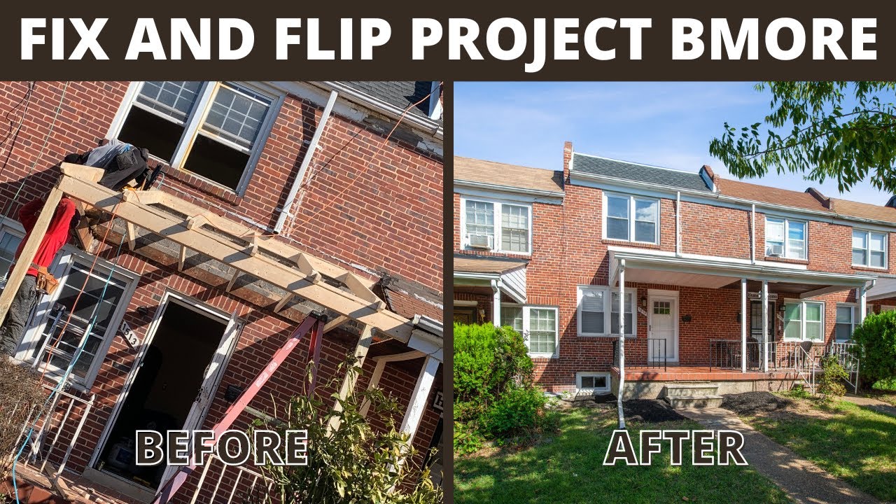 How to fix and flip a property in Baltimore MD - YouTube