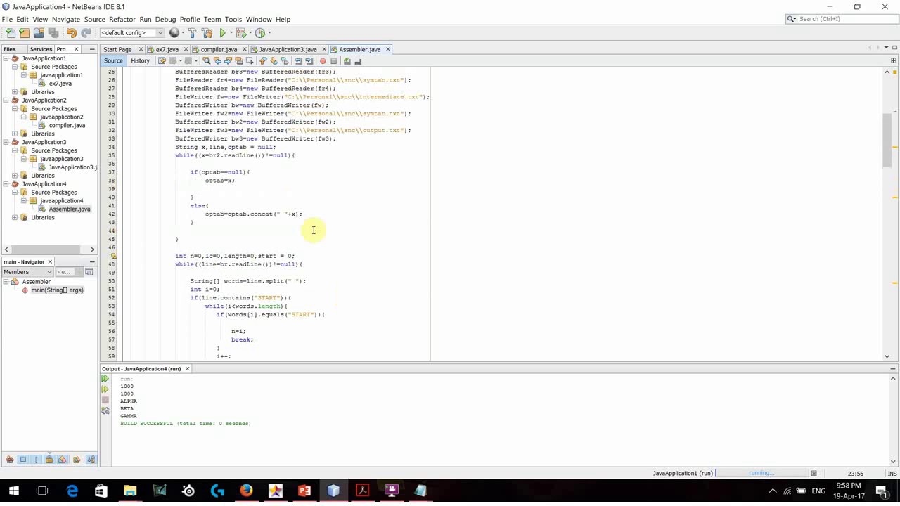 Experiment 6 Single Pass Assembler For Sic Youtube 0308
