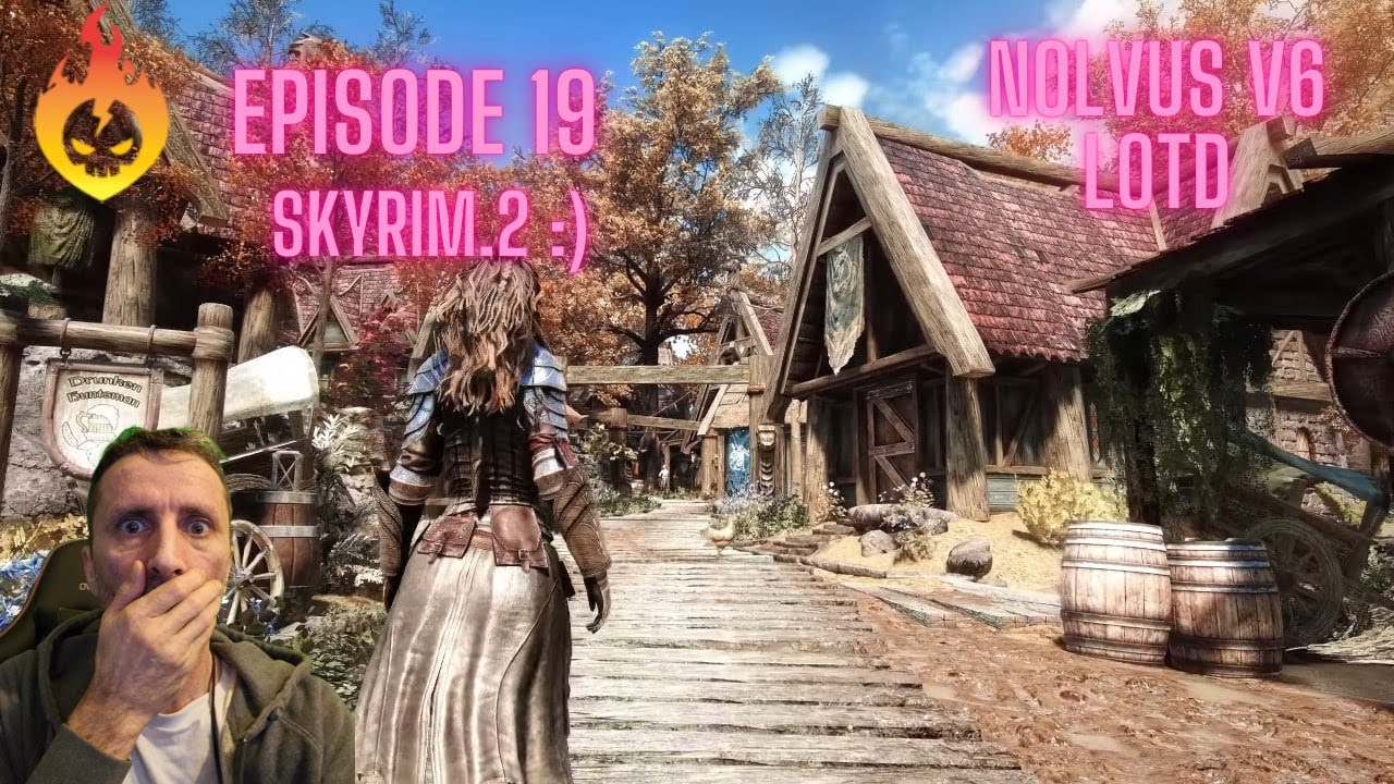 Skyrim (Nolvus V6) - LOTD Playthrough! Clearing Volunruud! #19 - YouTube