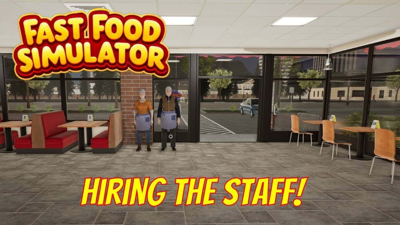 Fast Food Simulator | Episode 2 | Hiring Staff! - YouTube