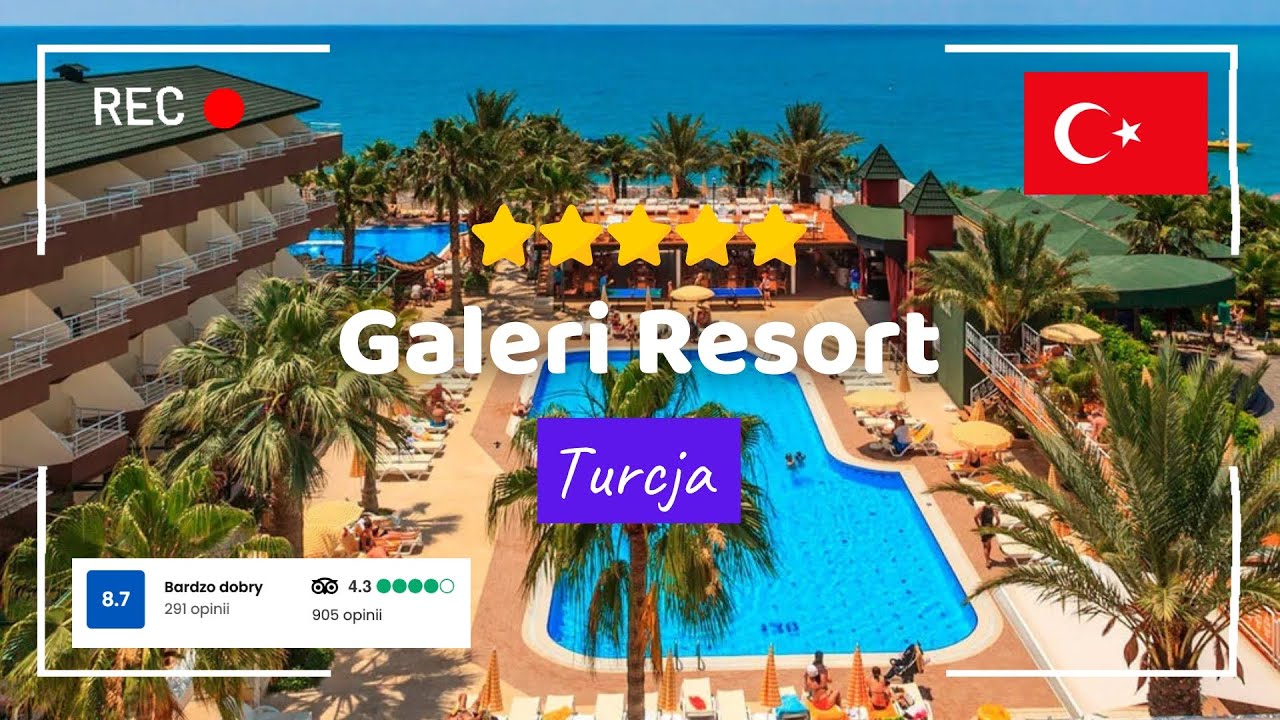 🇹🇷 Galeri Resort – 5* hotel w Turcji z plażą i aquaparkiem | Okurcalar ...