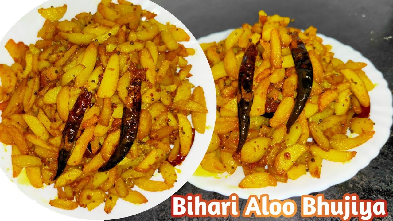 Bihari Aloo Bhujia | बिहारी आलू की भुजिया | Aloo Bhujia In Bihari Style ...