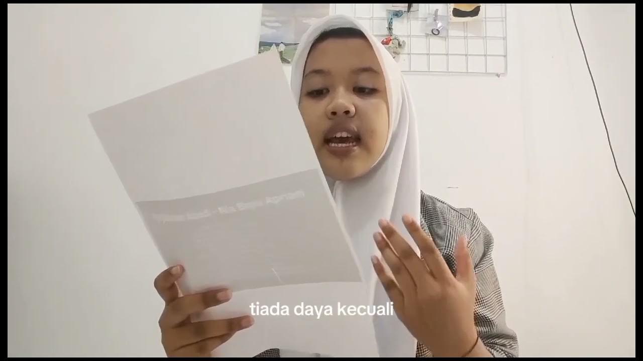 Puisi "Perjalanan Abadi" karya Nia Bayu Apriani - YouTube