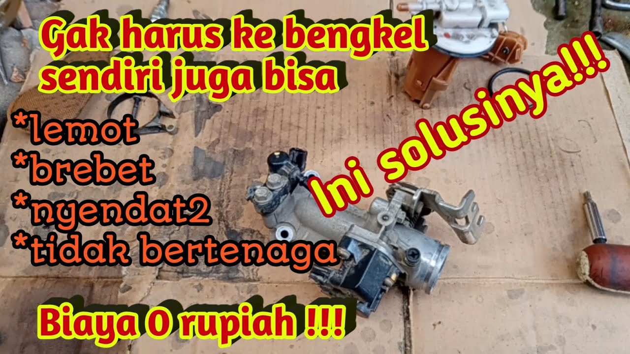 cara service injeksi BeAT FI buat pemula || throttle body kotor - YouTube