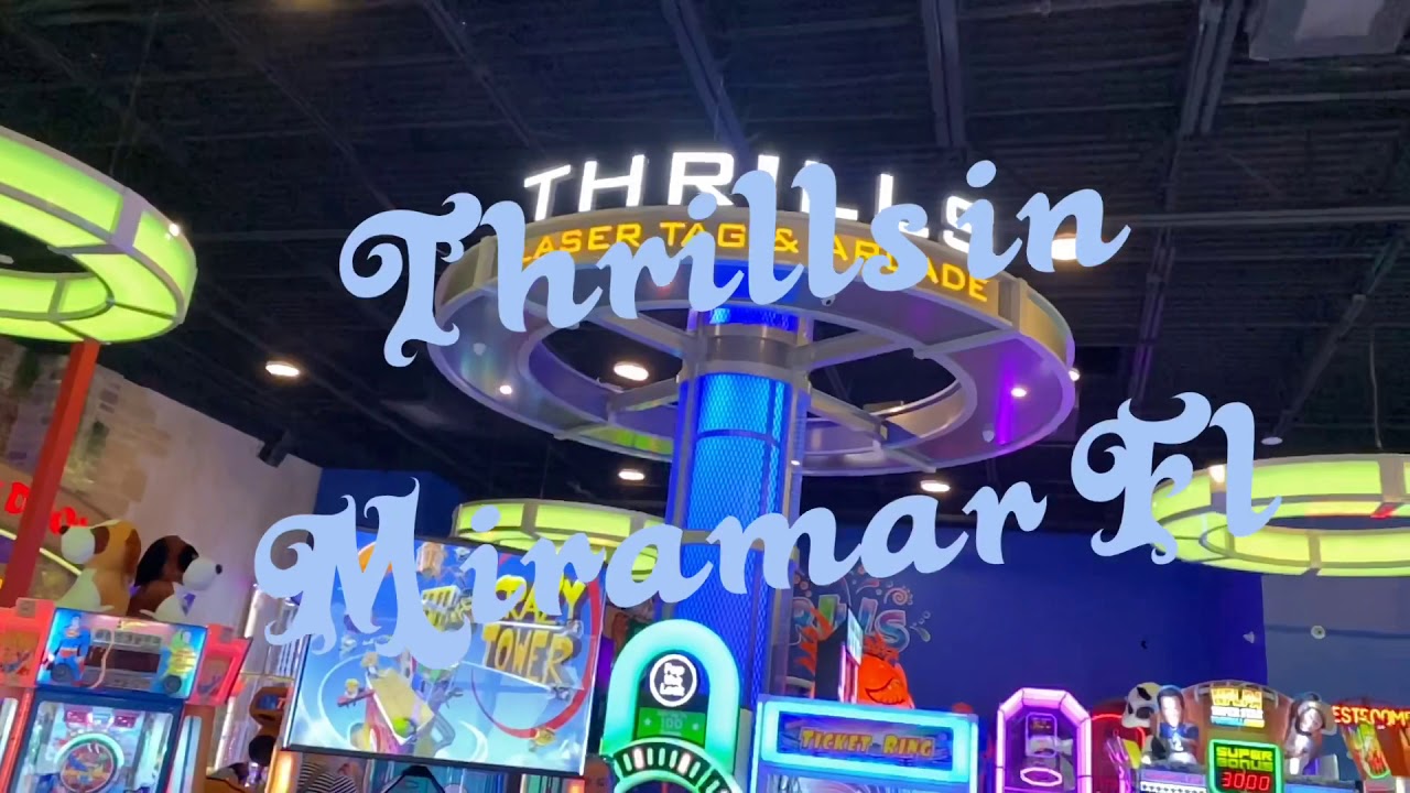 Miramar Florida Thrills Arcade - YouTube