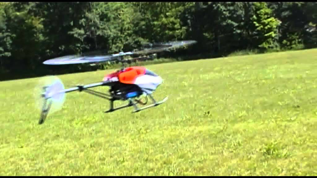 Heli-Max Novus 200 hover testing - YouTube