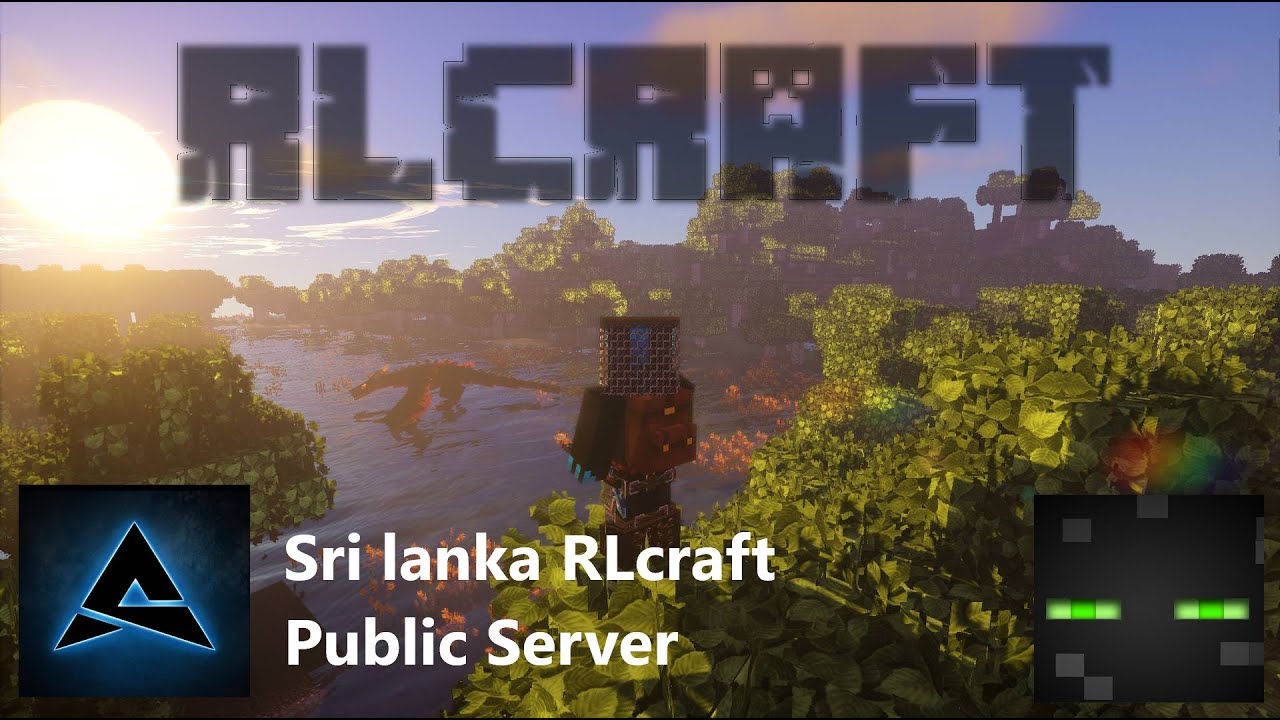 ලංකාවේ පලවෙනි RLCraft Public Server එක Arcane Network වෙතින් | minecraft Sinhala | Modepack LIVE ...